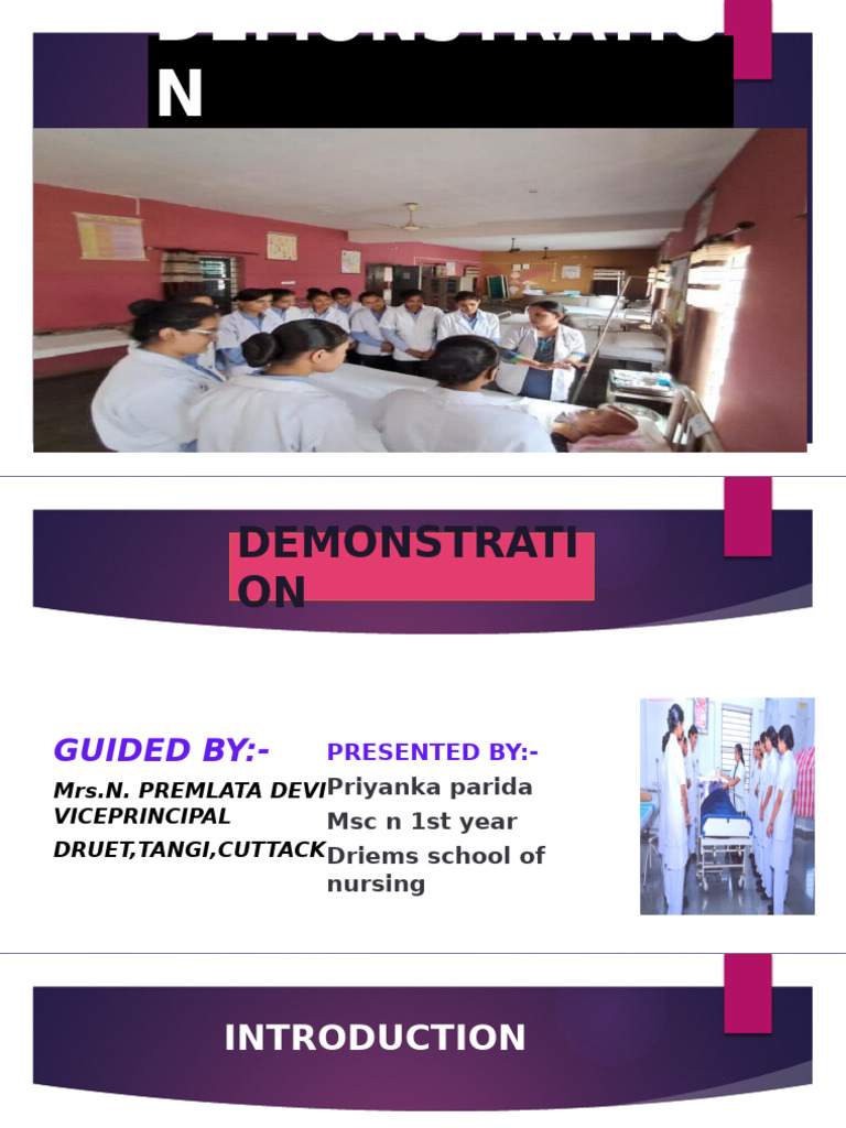 Effective Teaching Through Demonstration | PDF | Teachers | Experiment