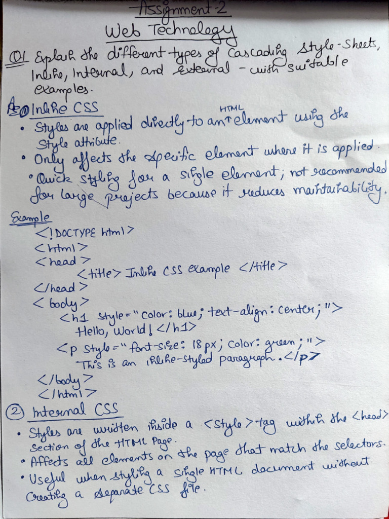 WT Assignment 2 | PDF