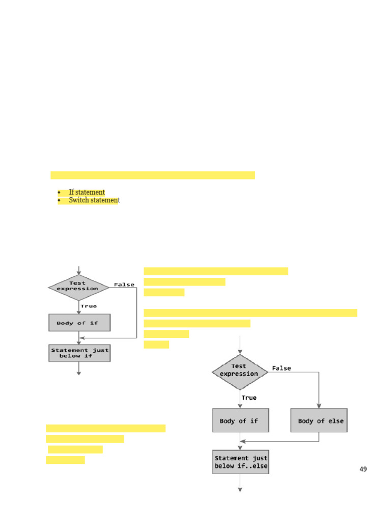 C Programming Control Structures Guide | PDF | Computer Science | Computing