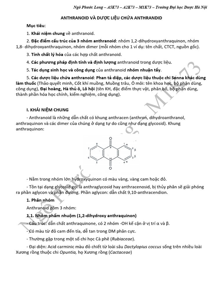 I - Chương 7 - ANTHRANOID (1) - Đã G P | PDF