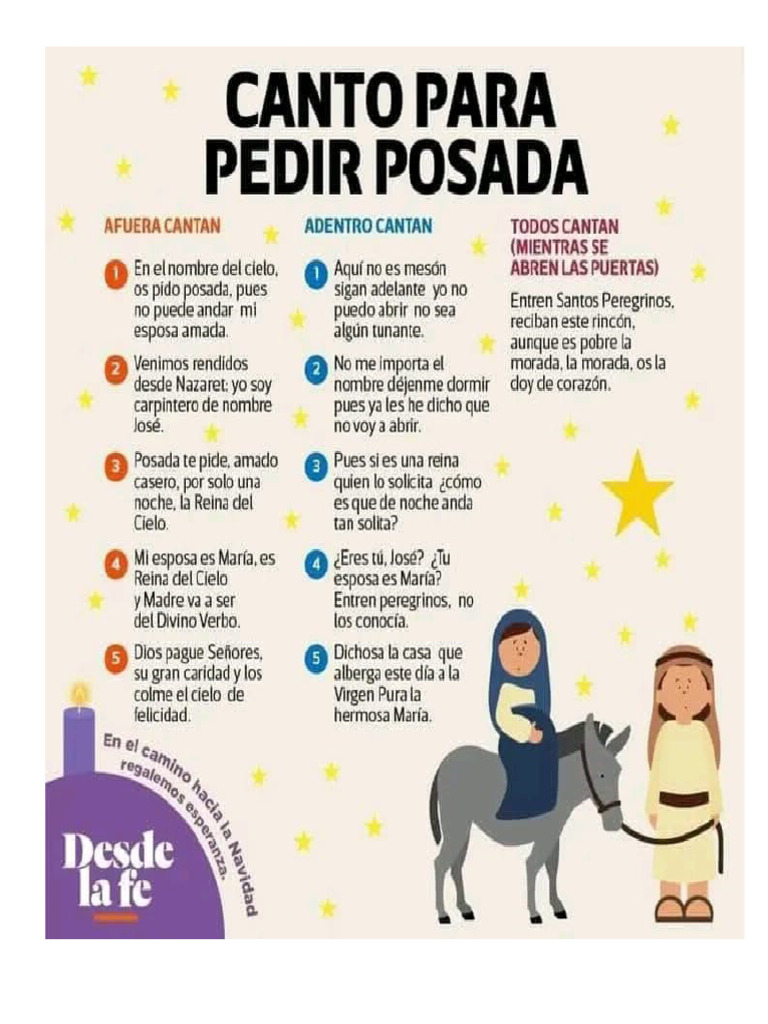 Canto para Pedir Posada | PDF
