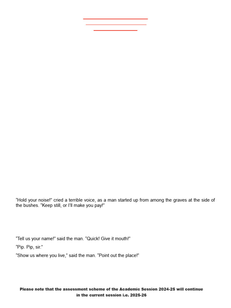 Class XII English Core Sample Paper 2025-26 | PDF | Mentorship ...