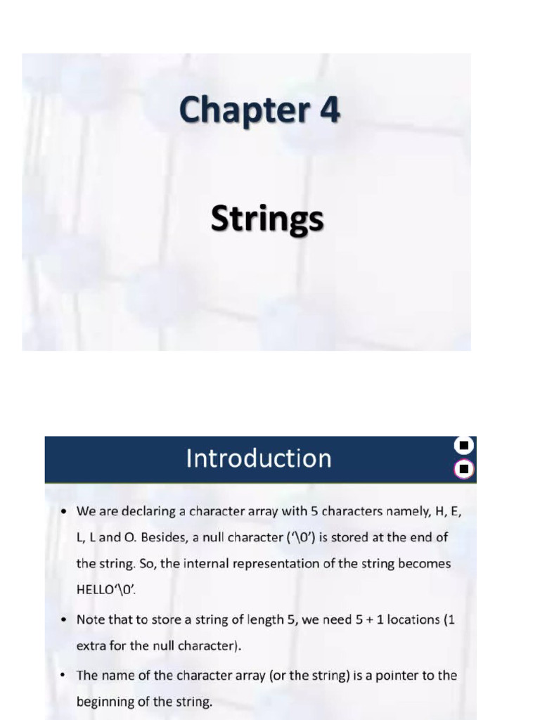 Strings | PDF