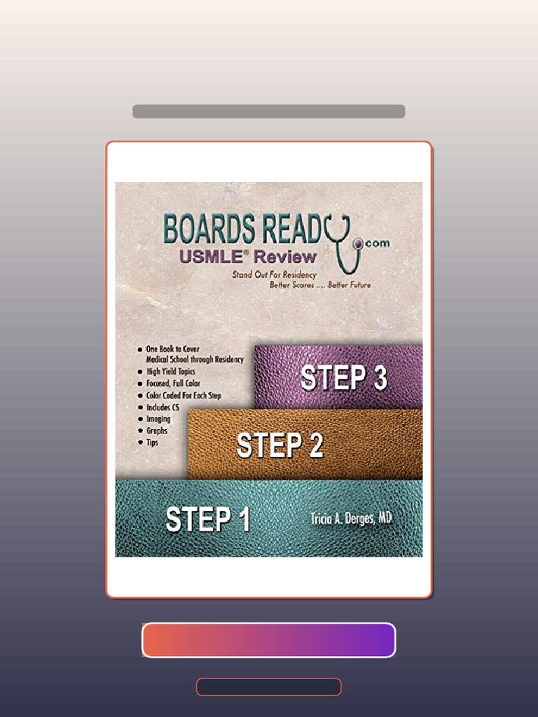 Test Bank for Boards Ready USMLE Step 1 Step 2 Step 3 | PDF | Multiple ...