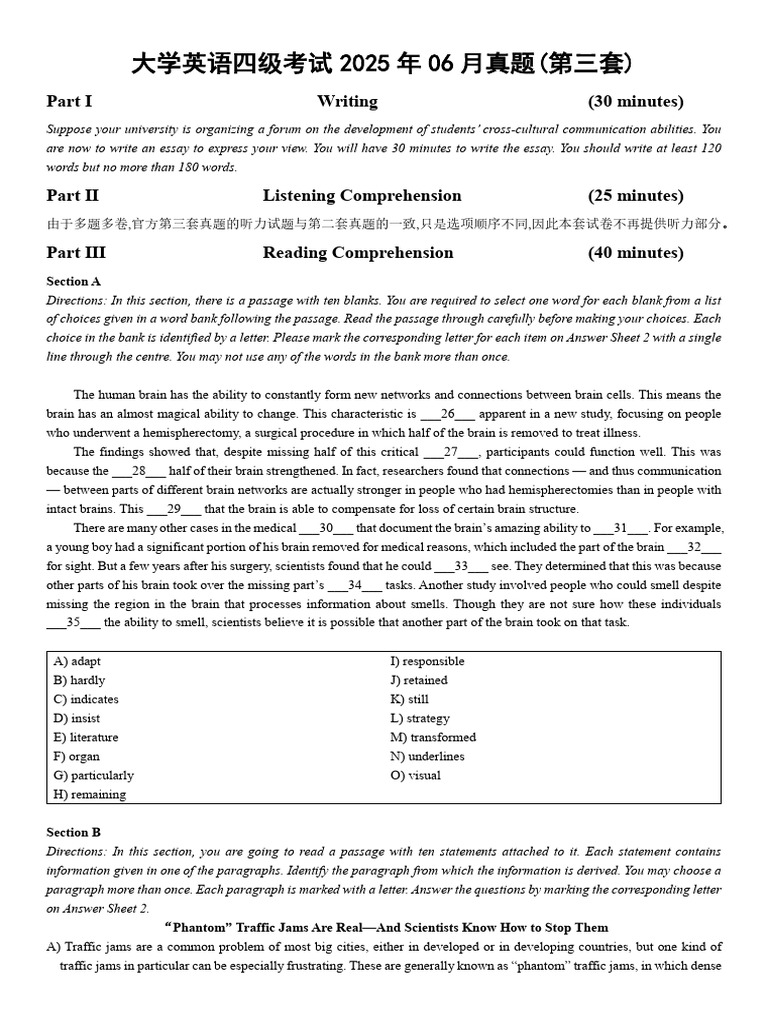 Cet4 2025 06 3 | PDF | Traffic | Meat