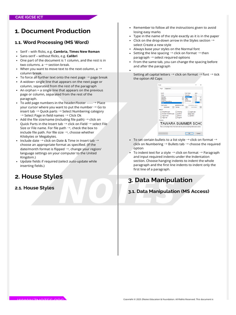 Caie Igcse Ict Practical | PDF | Html Element | World Wide Web