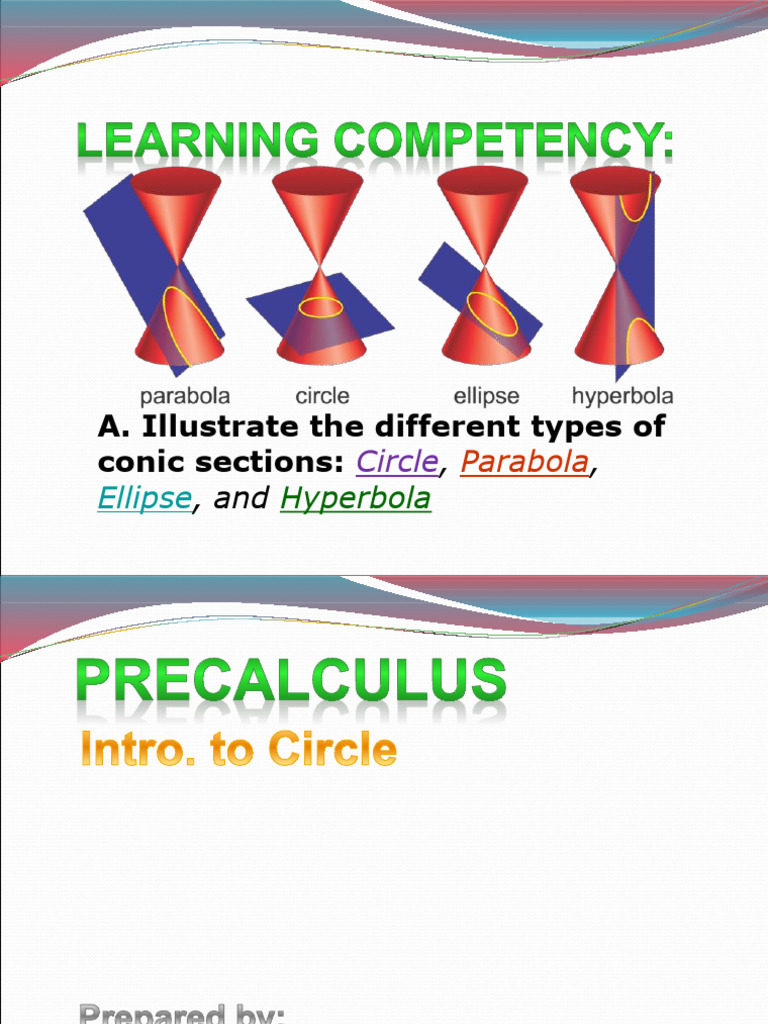 Understanding Circle Equations and Graphs | PDF | Circle | Geometric Shapes