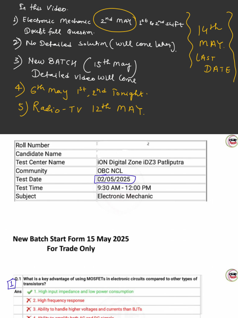 2nd May 1st Shift & 2nd Shift Objection With Proof | PDF