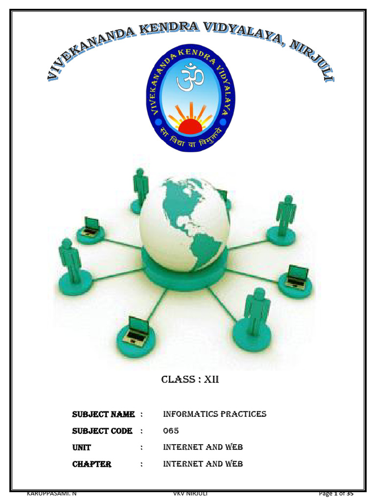 Study Notes On Internet and Web and Eco | PDF | Computer Network ...