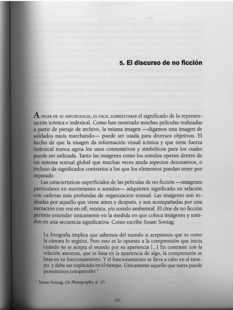 Platinga EL Discurso de No Ficción | PDF | No ficción | Imagen