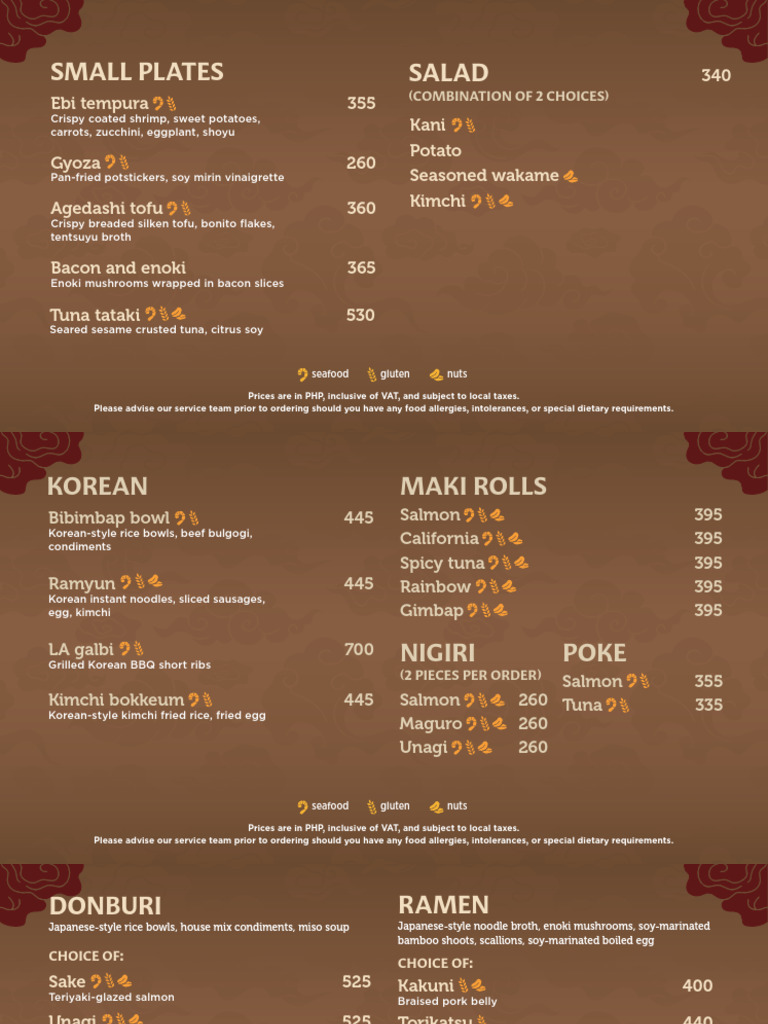 120324-Food Court-Lotus Bowl Menu | PDF | Sushi | Meat