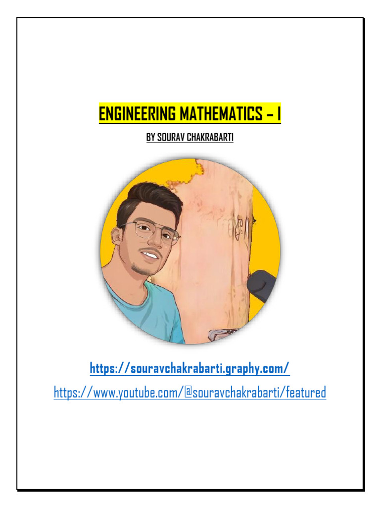 ENGINEERING MATHEMATICS - 1, CHAPTER- 2 | PDF