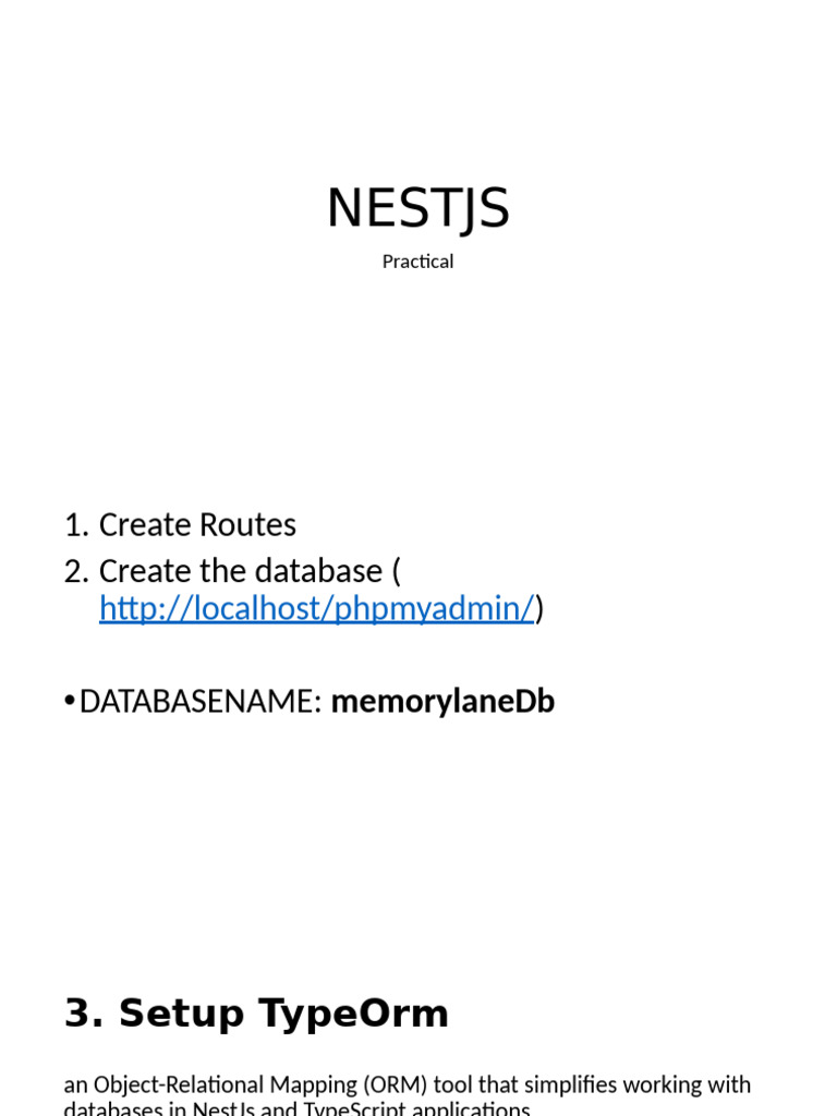 Day 2 DB Connection and Routes | PDF