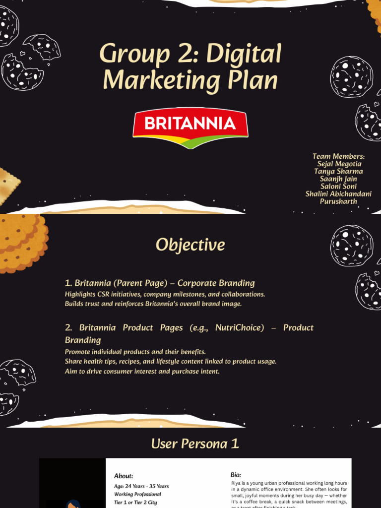 Britannia Good Day Group 2 | PDF | Brand