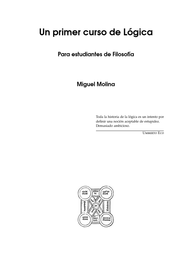 1._Un_primer_curso_de_Logica_LENGUAJE | PDF | Lógica | Gottfried ...