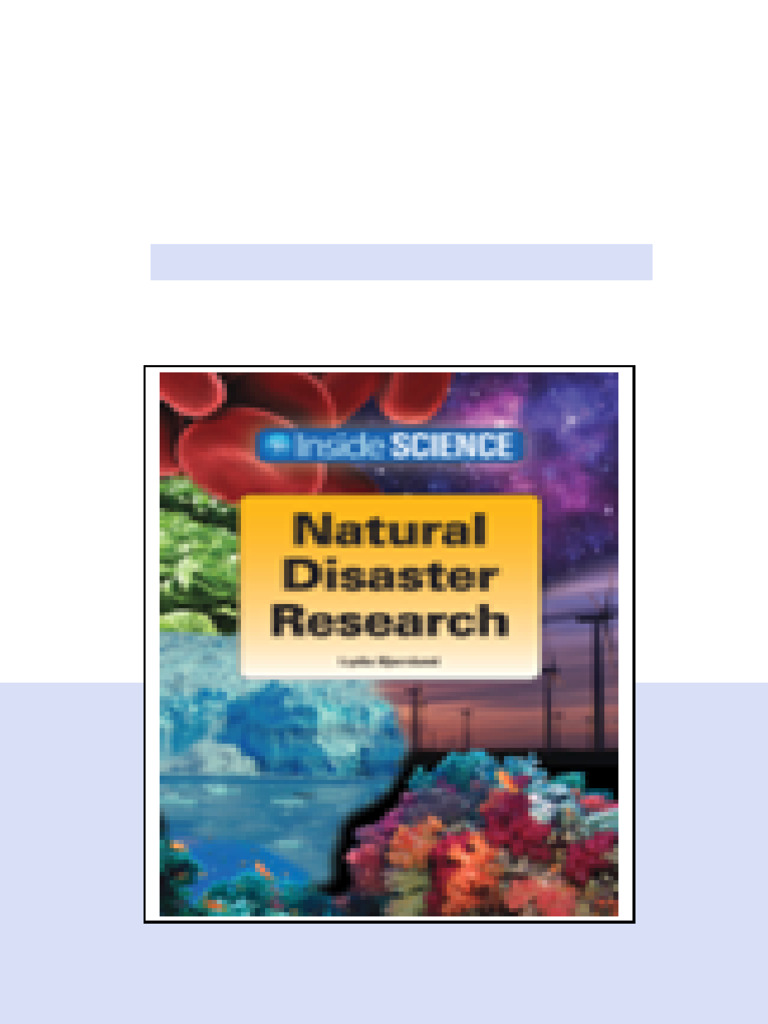 Natural Disaster Research Lydia Bjornlund newest edition 2025 | PDF ...