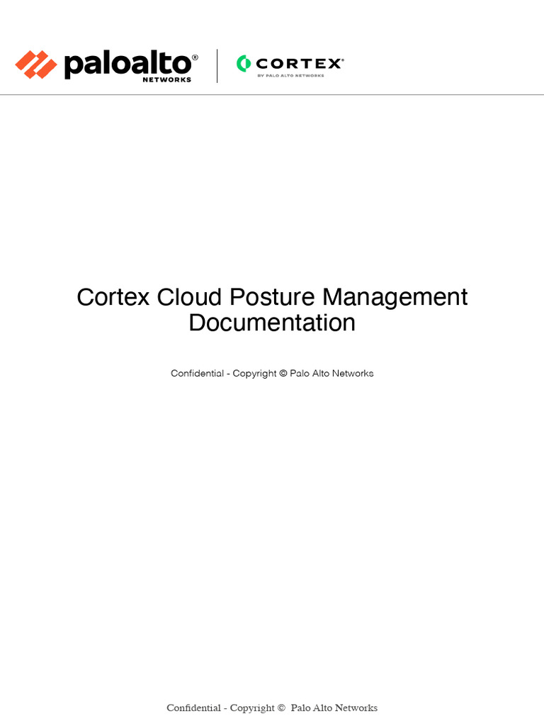Cortex Cloud Security Integration Guide | PDF | Cloud Computing | Security