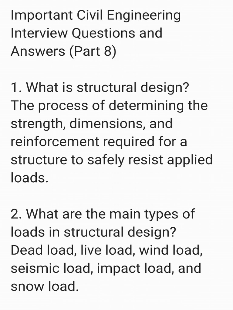 Civil Questions and Answers | PDF