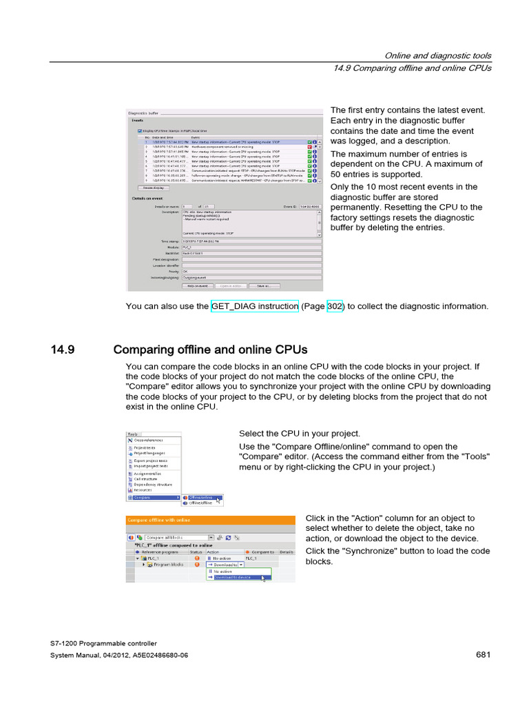 s71200 System Manual en-US en-US-35 | PDF | Input/Output | Computer Program