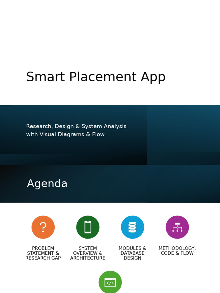 Smart Placement App for Students' Jobs | PDF | Databases | User Interface