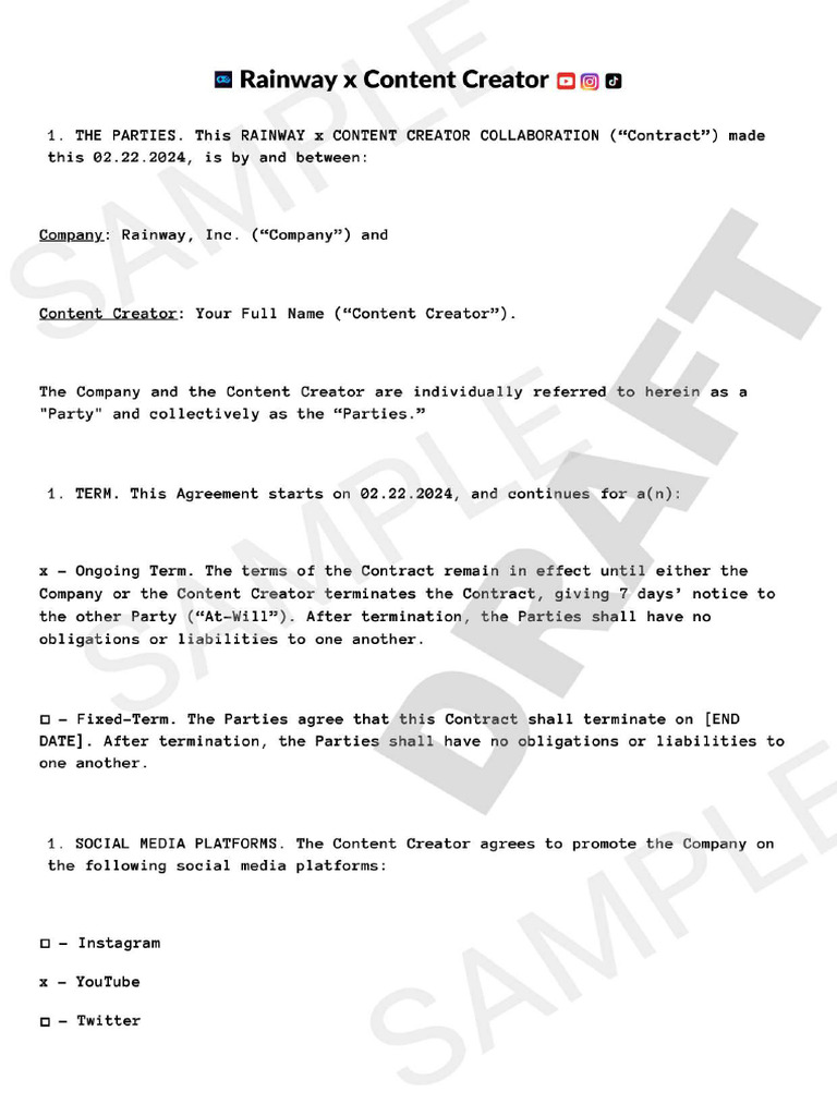 Example Draft | PDF