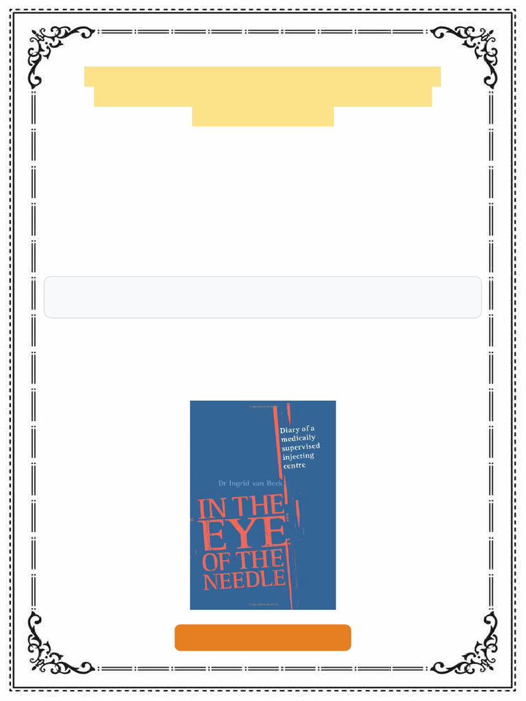 In The Eye of The Needle Ingrid Van Beek Ebook Licensed Digital Version ...