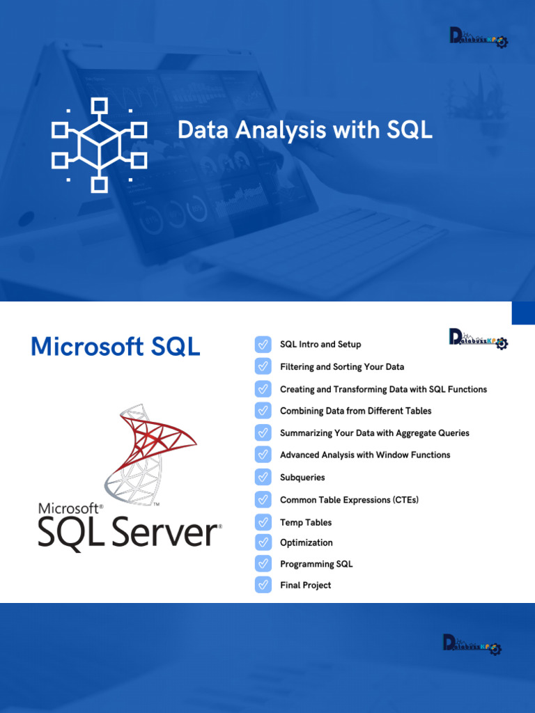 SQL Intro and Setup | PDF