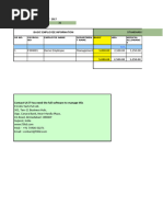 CTC Calculator and Salary Breakdown | PDF | Microsoft Excel | Employment