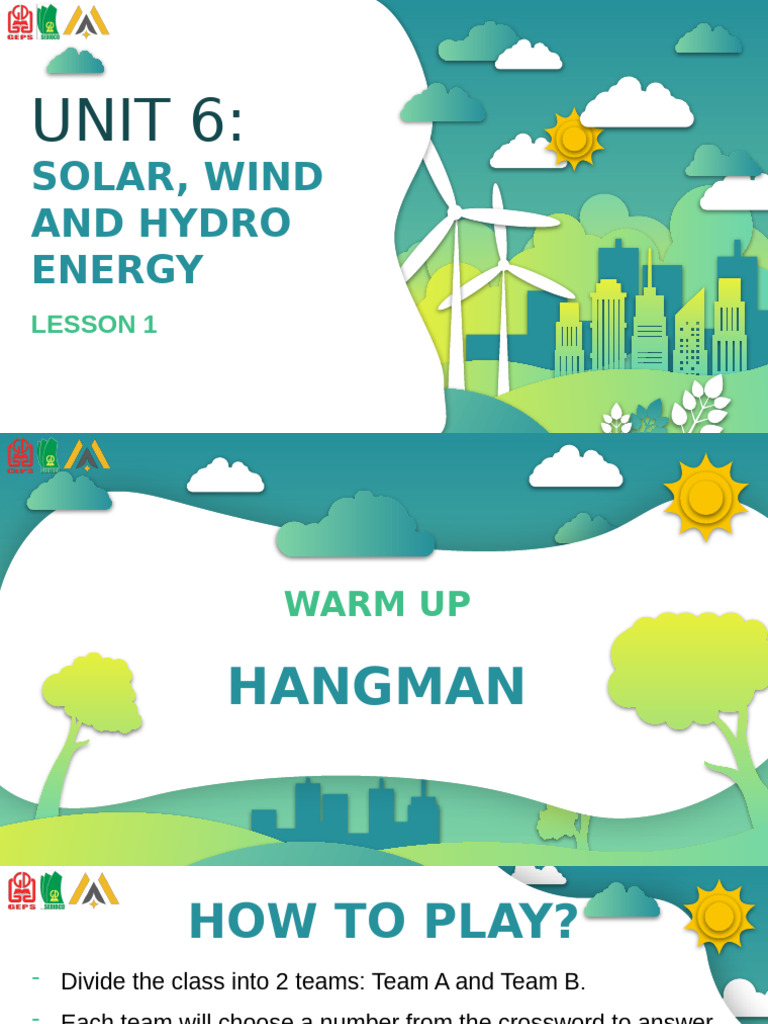 Clean Energy: Solar, Wind, Hydro Games | PDF | Renewable Energy | Solar ...