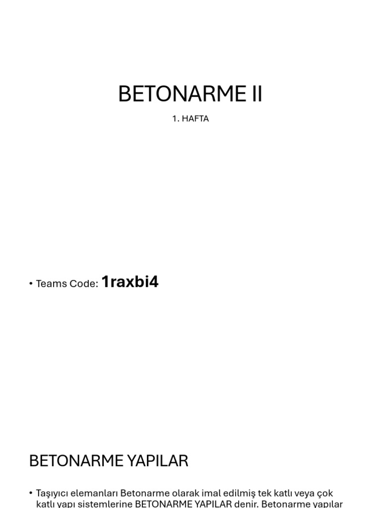 1 Hafta | PDF