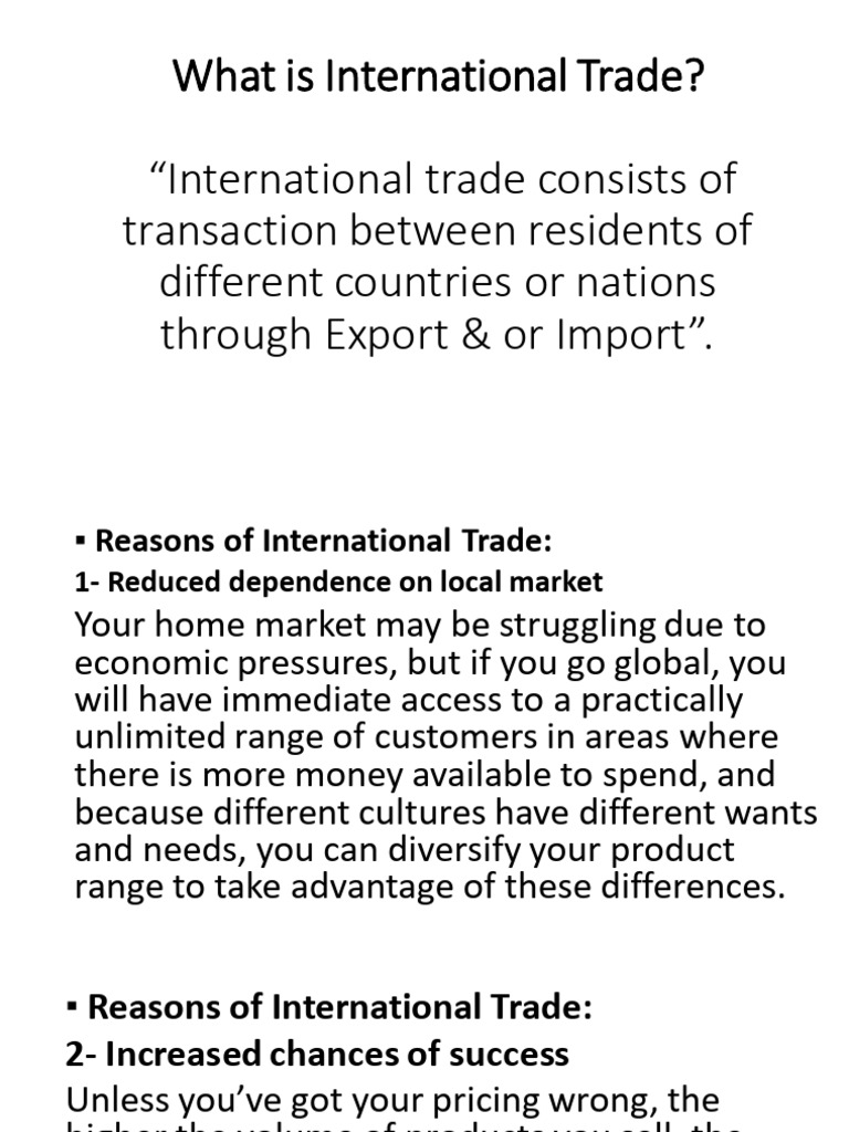 Print Version-PPT for WK 1,2 & 3-Lec 1,2,3 for MKT 6101 | PDF | Exports ...