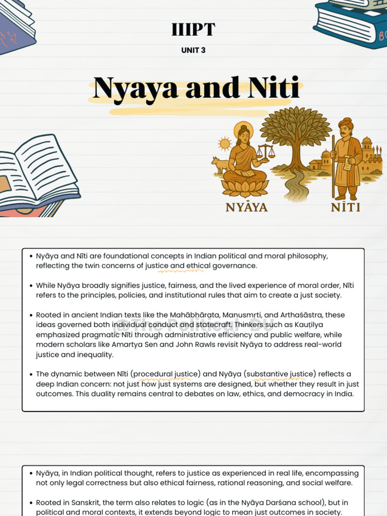 Unit 3, Nyaya and Niti (2) | PDF | Justice | Crime & Violence