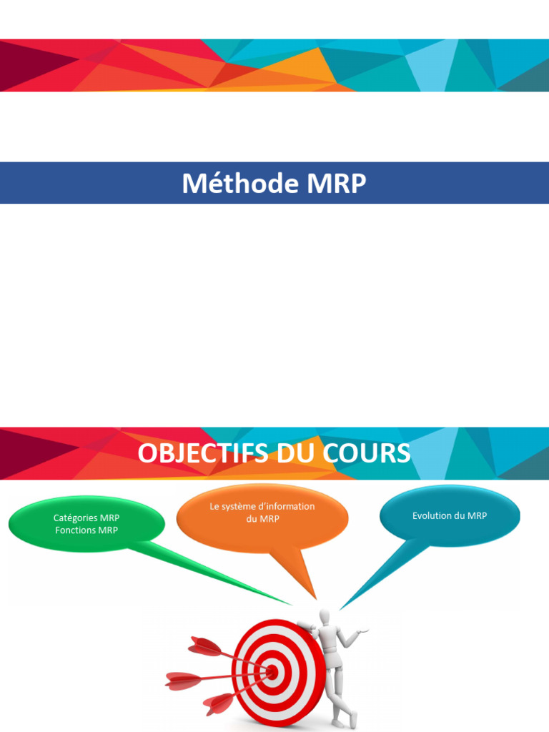 Guide complet sur la méthode MRP | PDF