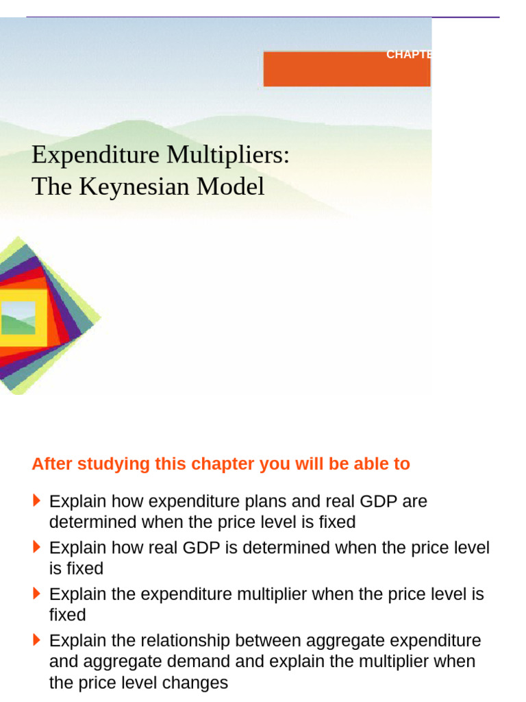 Lec 4 Expenditure Multipliers and Keynesian Model Ch 28 19092024 ...