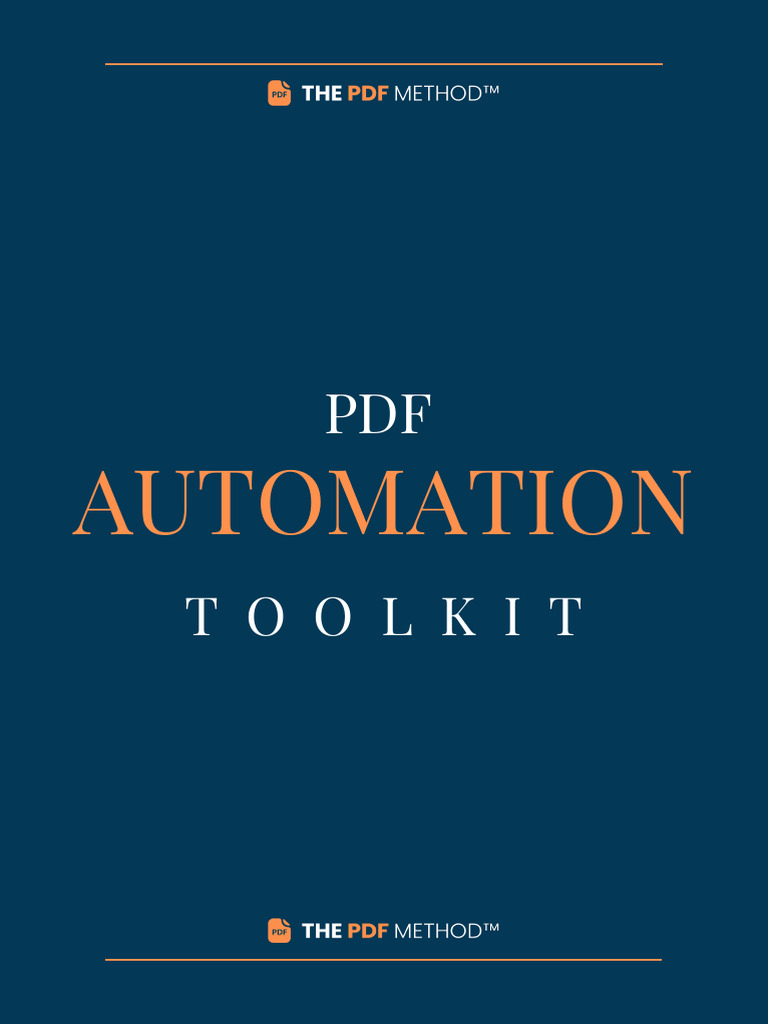 6 PDF Automation Toolkit - The PDF Method | PDF | Point Of Sale | Apple Pay