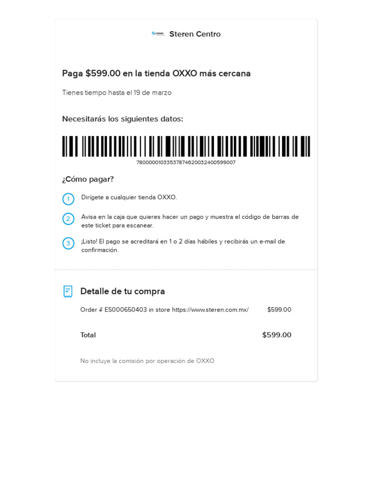 Ticket para Finalizar Tu Compra | PDF