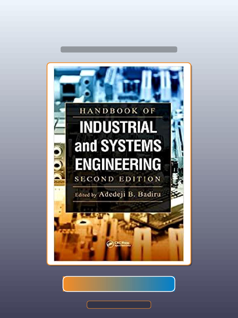 Test Bank for Handbook of Industrial and Systems Engineering Systems ...