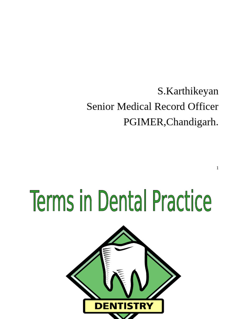 Dental Terminology and Anatomy Guide | PDF | Human Tooth | Dental Anatomy