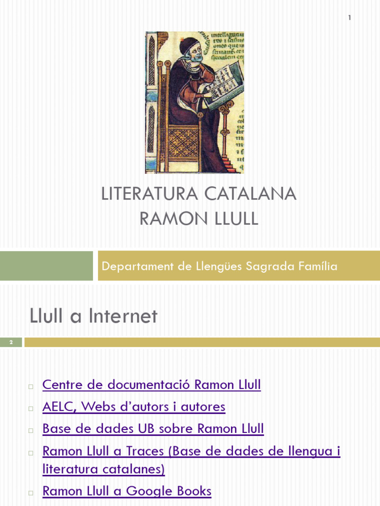 Ramon Llull | PDF