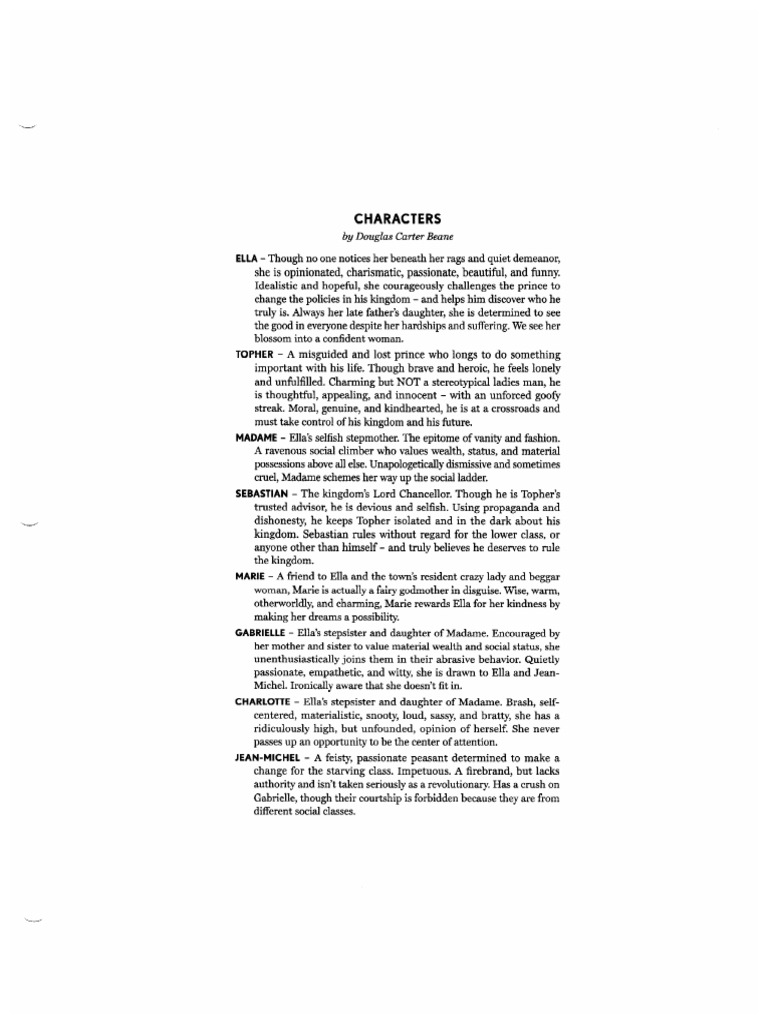 Cindarella Script | PDF