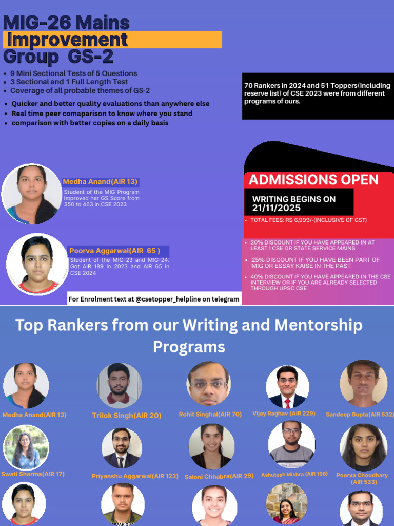 GS 2 Brochure Batch-2 | PDF | Governance | Democracy