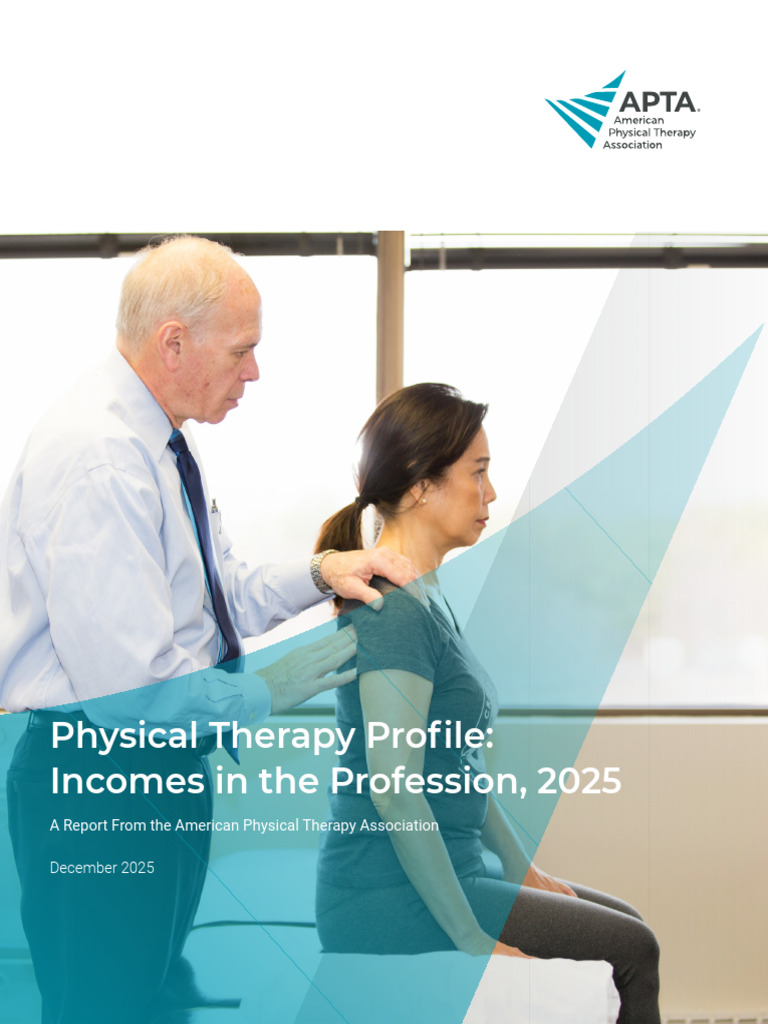 APTA Incomes Report 2025 | PDF | Cost Of Living | Physical Therapy