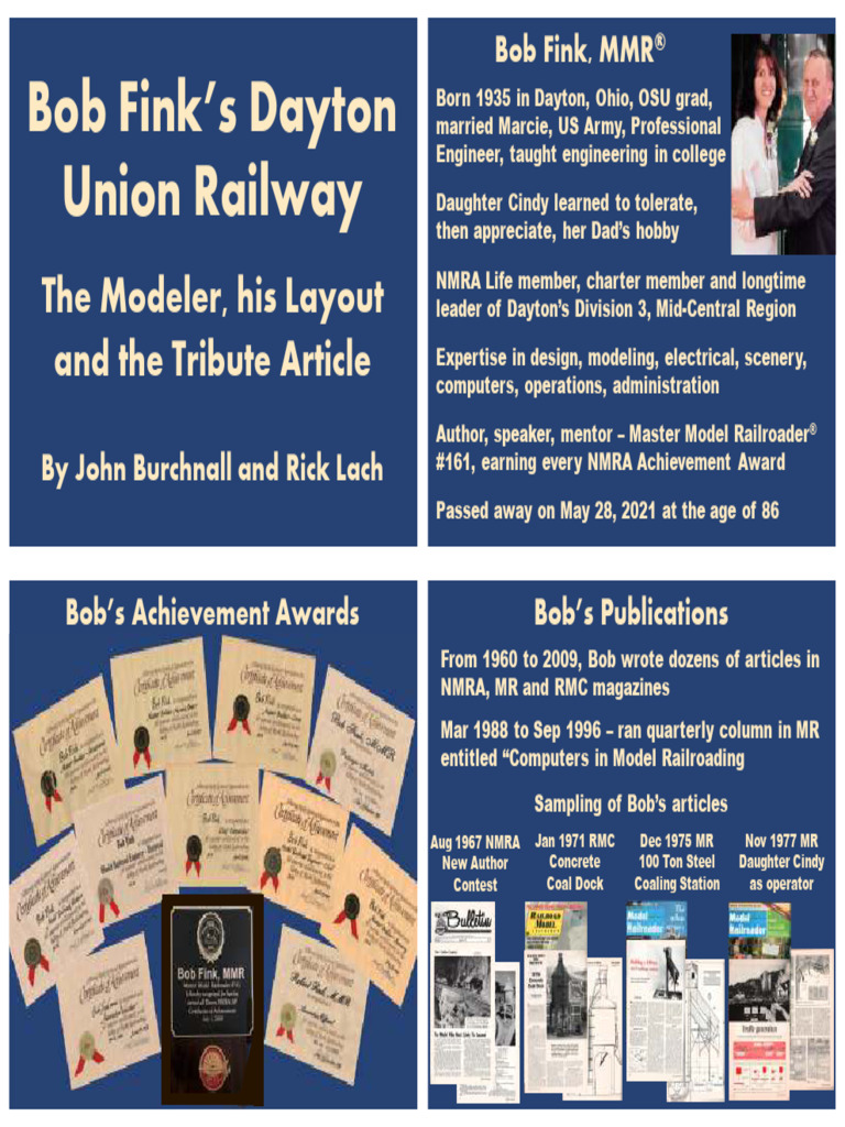 Bob Fink's Dayton Union Railway Tribute | PDF | Interurban | Land Transport