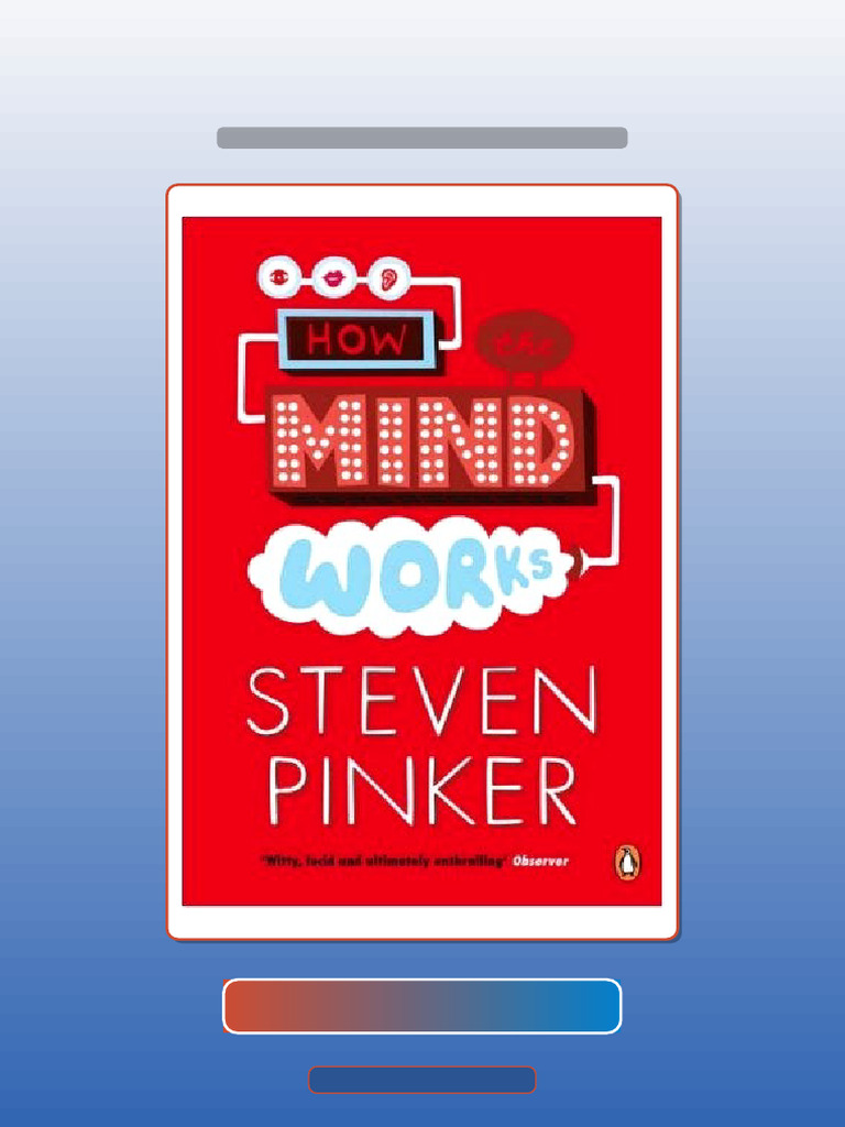 Test Bank for How the Mind Works | PDF | Mind | Knowledge