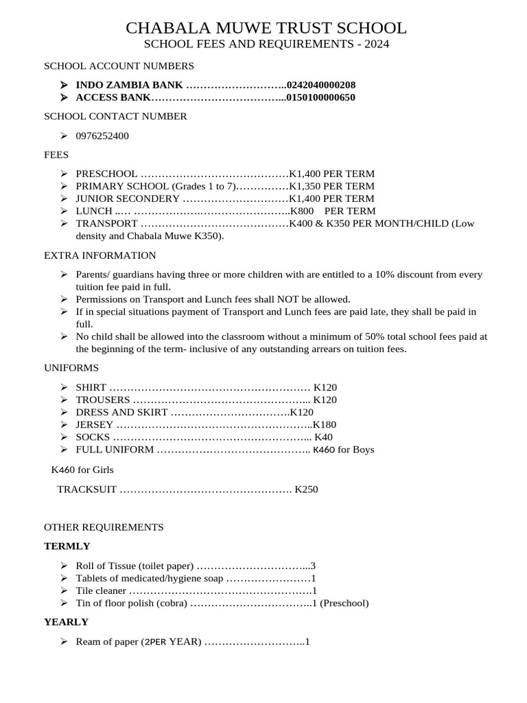 2024 School Newsletter Final | PDF