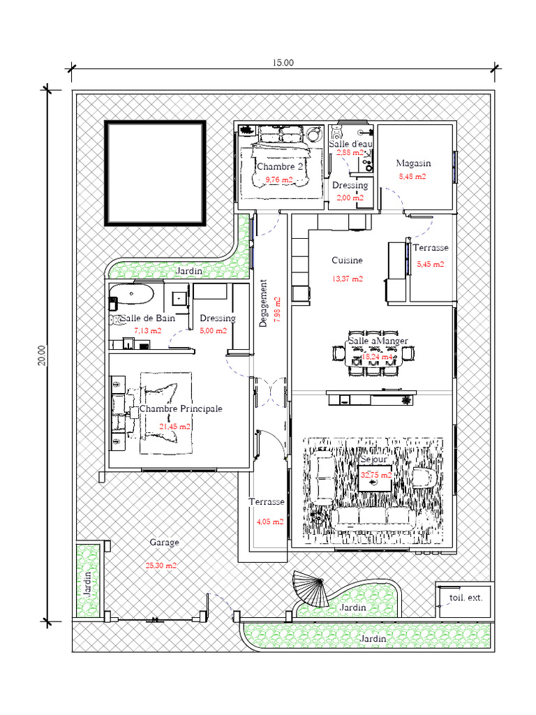 Projet Madame Plan de Niveau | PDF