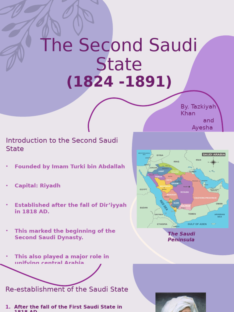The Second Saudi State (Final)[1] | PDF | House Of Saud | Riyadh