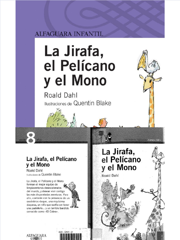 La Jirafa, El Pelícano y El Mono | PDF