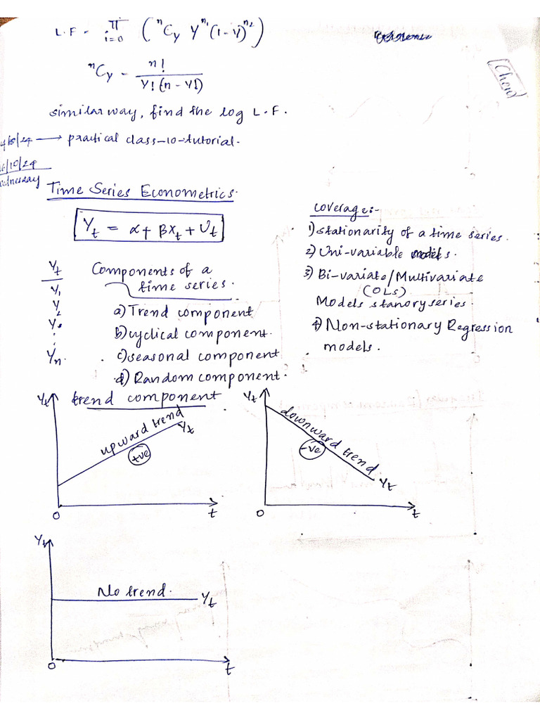 Econometrics 3 | PDF