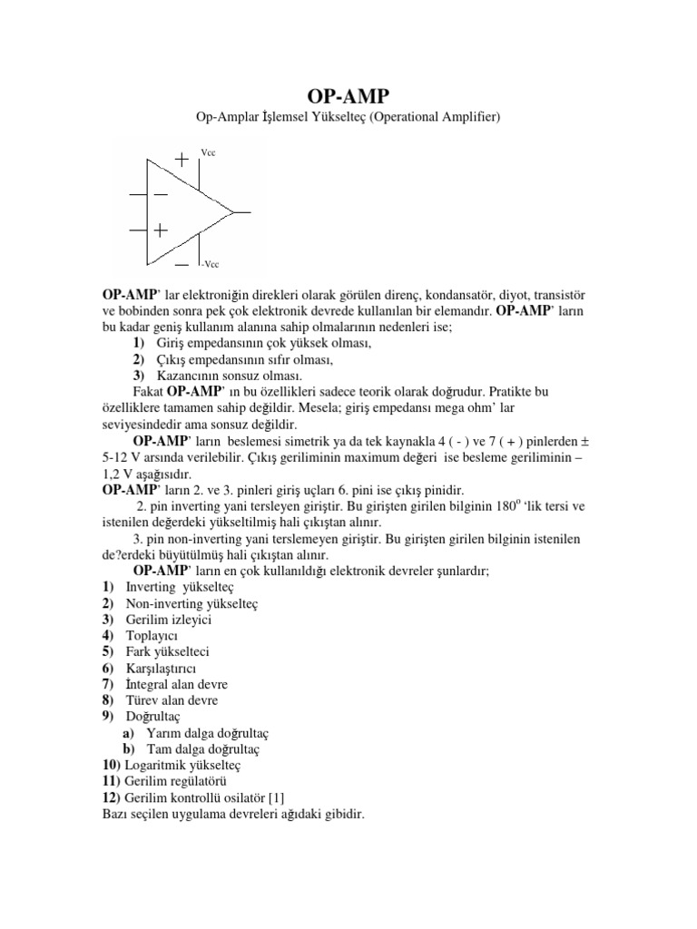 Op Amps | PDF